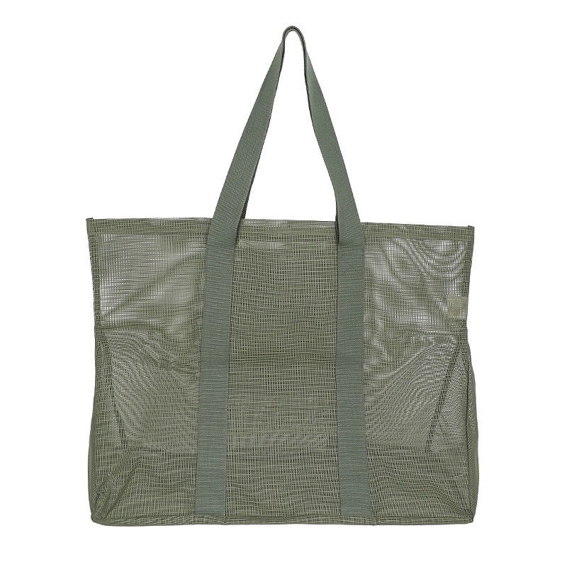 Buy Oversized Green Mesh Beach Bag Online | Sande Kids Beach Hauler ...