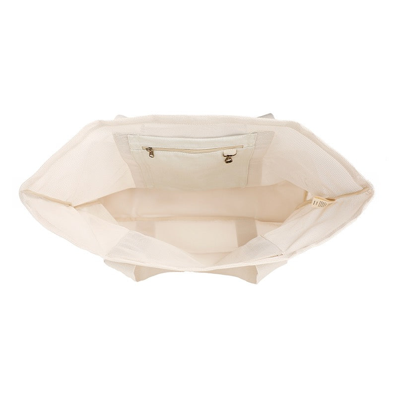 Buy Large Neutral Mesh Beach Bag Online | Beach Hauler - Mini™ | Sande ...